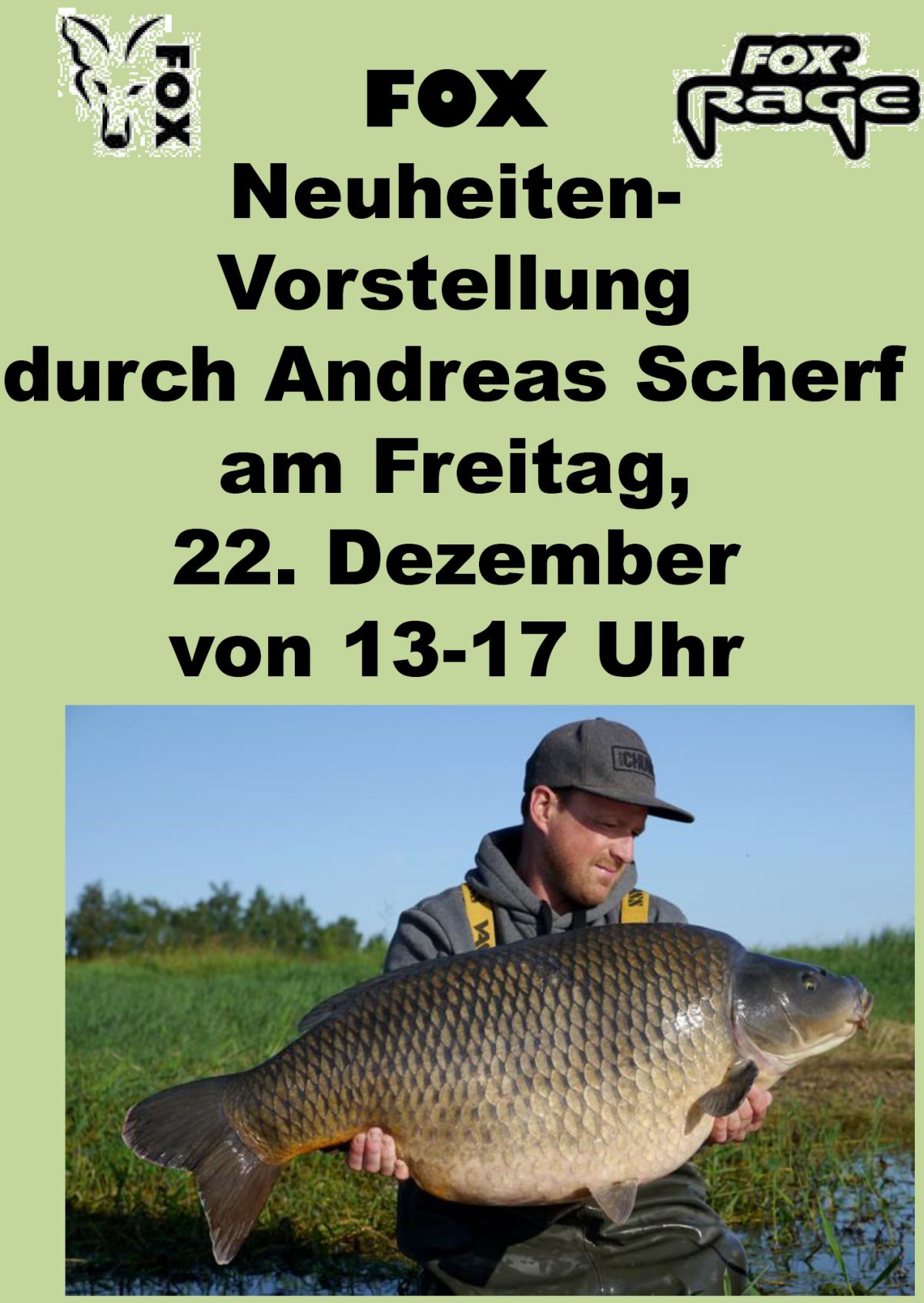 ein Fest für Angler, Anglershop Gerlach, 30 Minuten von Frankfurt